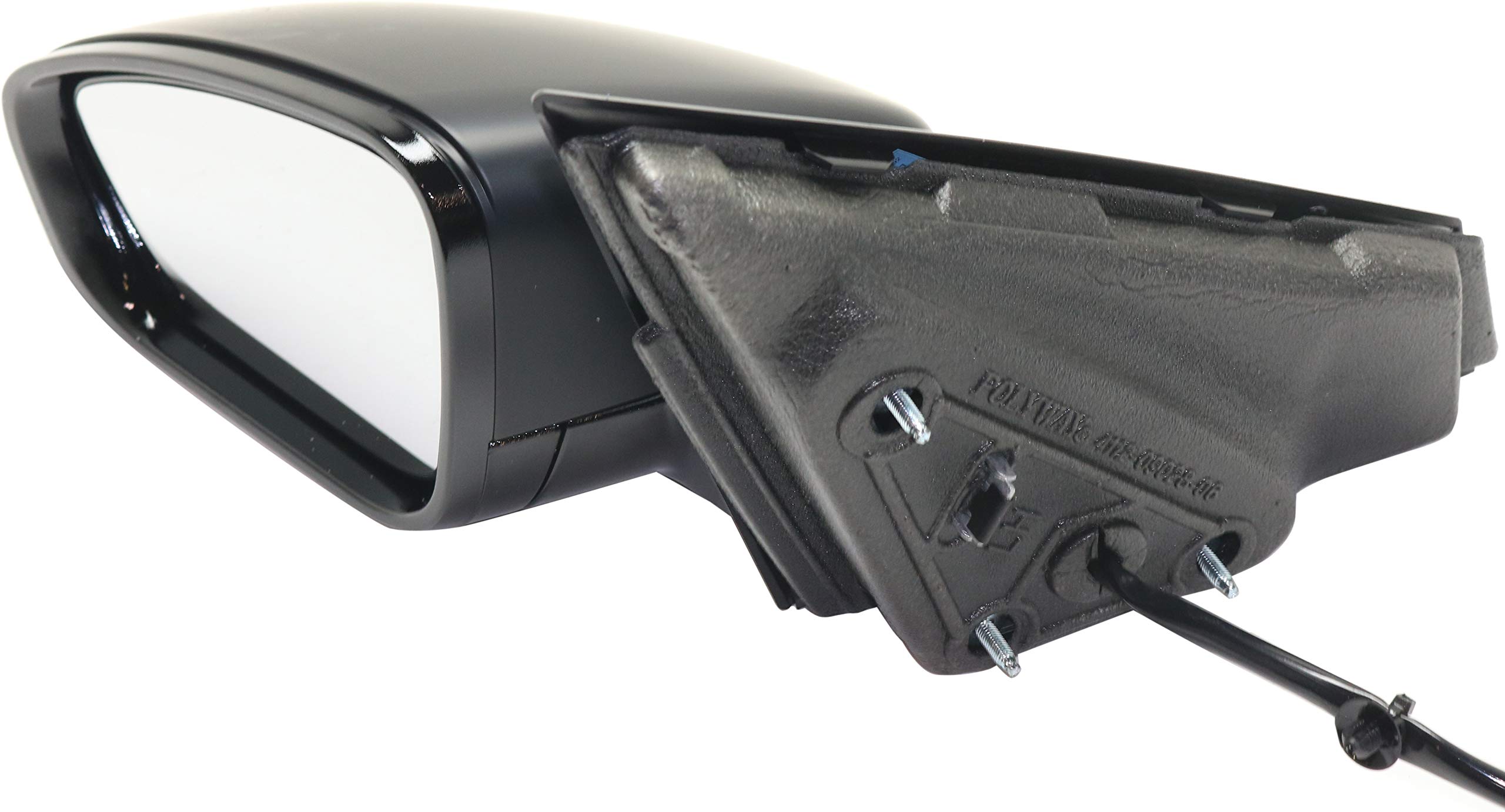 Kool Vue Driver Side Power Heated Mirror for Chrysler 200 2015-2017 Without Signal Light, Blind Spot Monitor, Memory, Puddle Lamp & Auto-Dimming Paintable