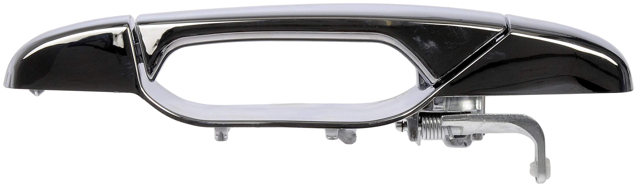 Dorman 80545 Front Passenger Side Exterior Door Handle Compatible with Select Cadillac / Chevrolet / GMC Models, Chrome , Black