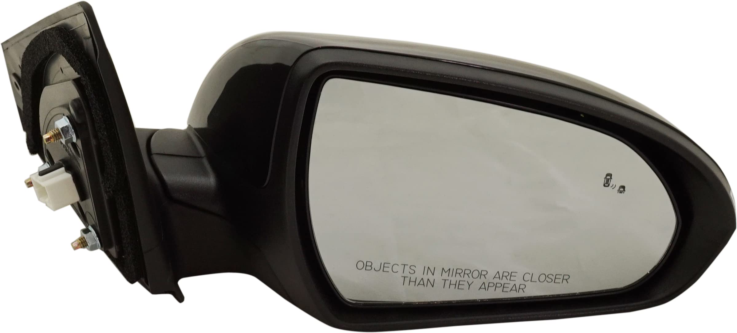 Kool Vue Driver & Passenger Side Power Heated Mirrors for Hyundai Elantra 2017-2018 With Signal Light, Blind Spot Monitor & Memory Paintable US Built Models