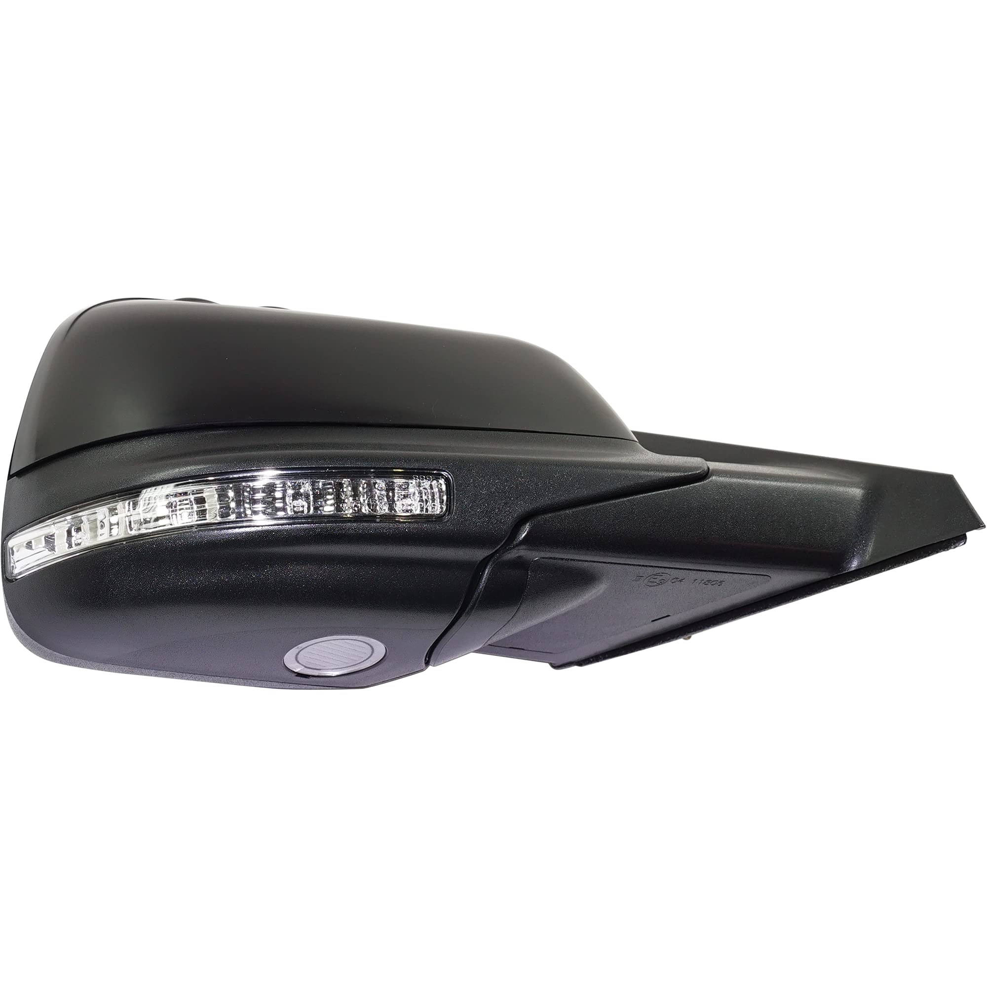 Kool Vue Driver & Passenger Side Power Heated Mirrors for Ford Explorer 2016-2019 Manual Fold With Signal Light, Blind Spot Monitor & Puddle Lamp; Without Memory & Auto-Dimming Paintable