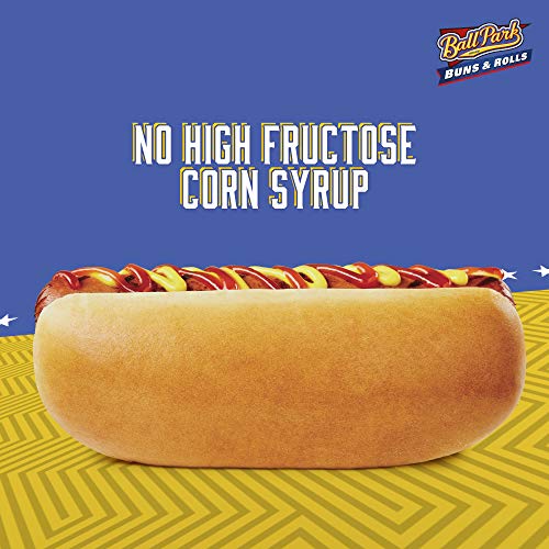Ball Park Hot Dog Buns, 14oz, 8 count (Pack of 1)