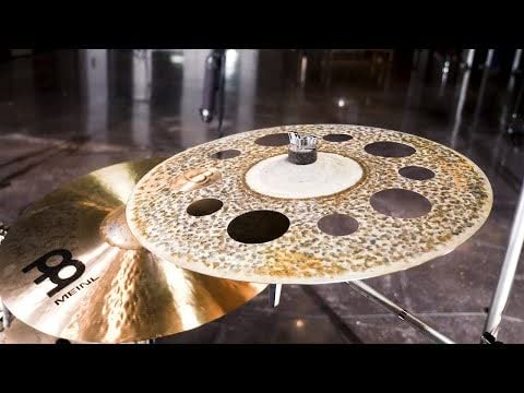 Meinl Cymbals Byzance 18" Extra Dry Thin Trash Crash β Made in Turkey β Hand Hammered B20 Bronze, 2-Year Warranty (B18EDTRC)