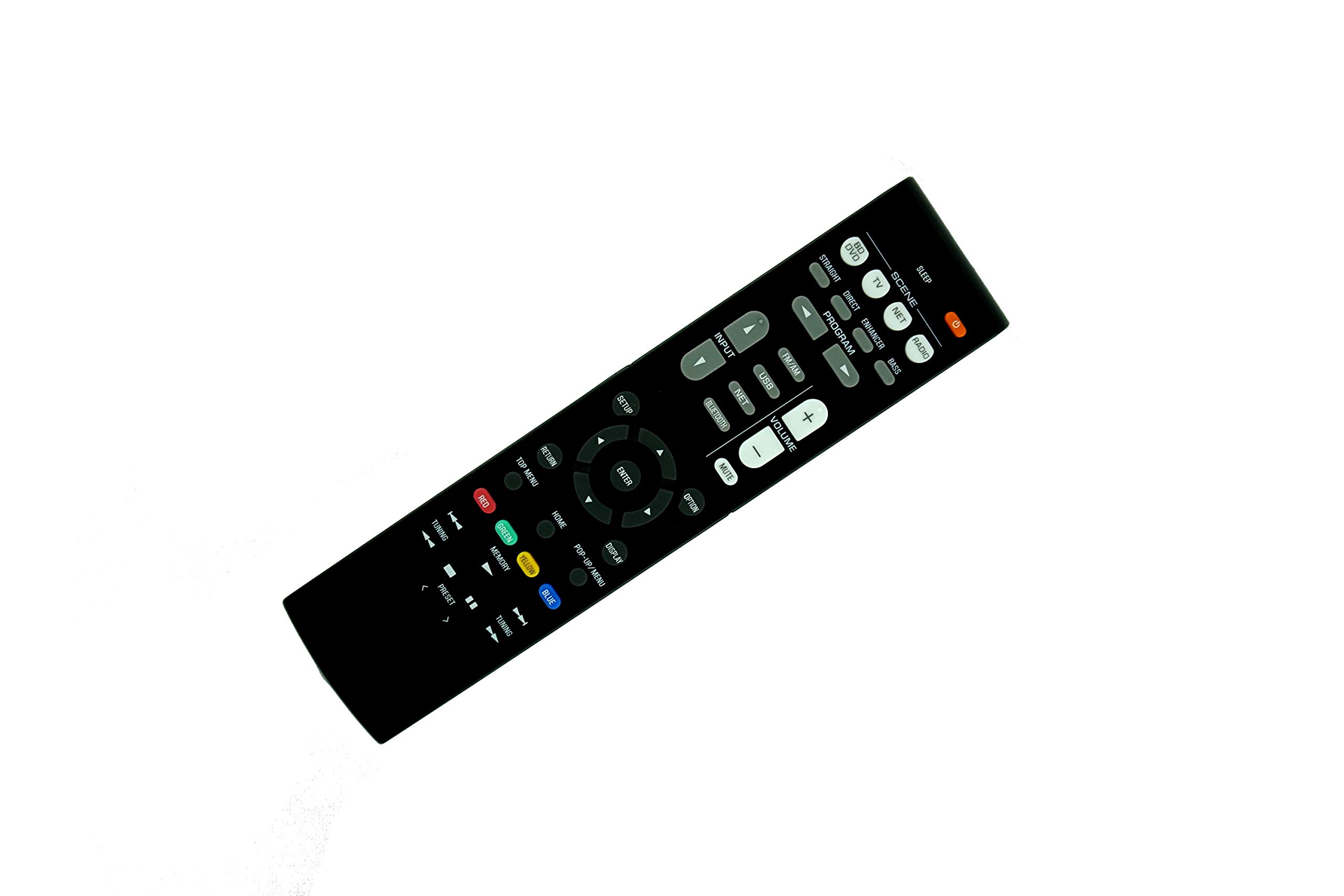 HCDZ Replacement Remote Control for Yamaha Aventage YHT-4930 YHT-4930UBL YHT-5920 YHT-5920UBL RAV534 HTR-3068 HTR-4068 HTR-4069 5.1-Channel Home Theater AV Receiver