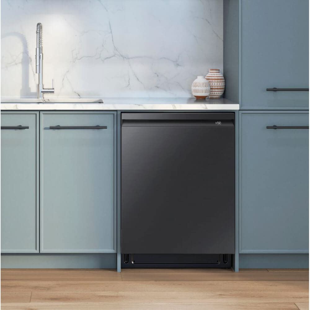 SAMSUNG DW80B7070UG 42 dBA Black Stainless Steel Smart Top Control Dishwasher