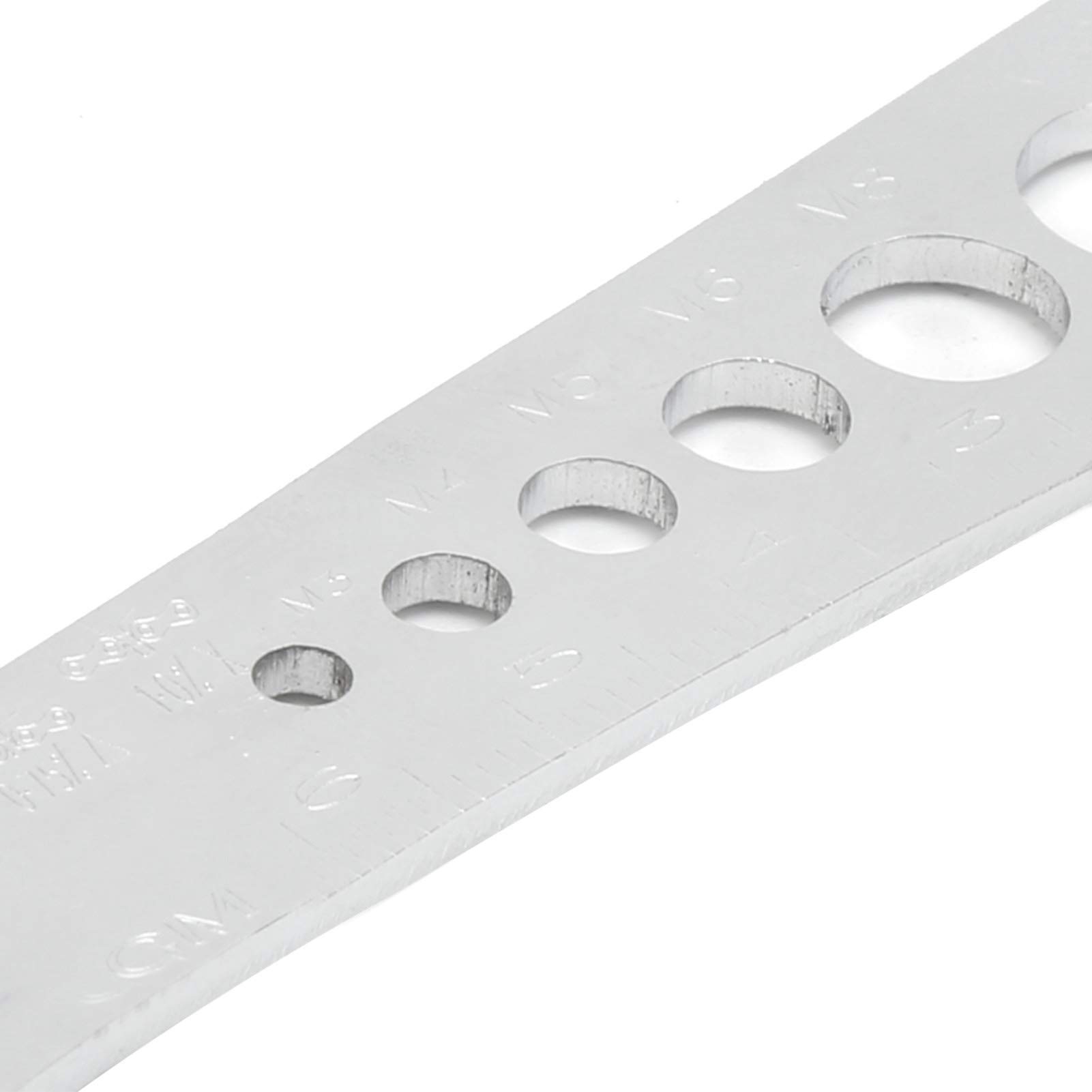 Bicycle Chain Checker 6 in 1 Multifunctional Bicycle Chain Wear Indicator Checker Measuring Ruler Tool Chain Hook Measuring Tool for Mountain and Road Bikes Folding Bicycle