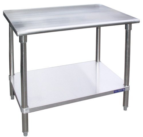 Stainless Steel Work Table Food Prep Worktable Restaurant Supply 18" x 48" NSF Approved