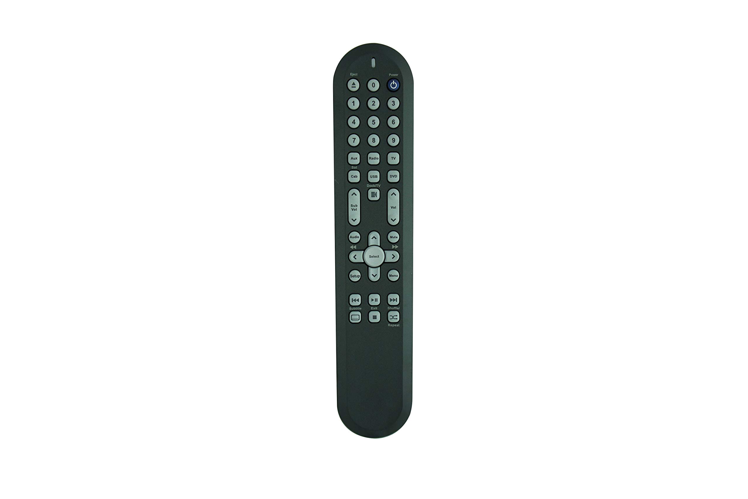 HCDZ Replacement Remote Control for KEF Instant Theatre KIT120 KIT140 KIT160 KIT510 KIT520 KIT530 KIT540 KIT550 KIT570W KIT580W DVD Home Theatre System