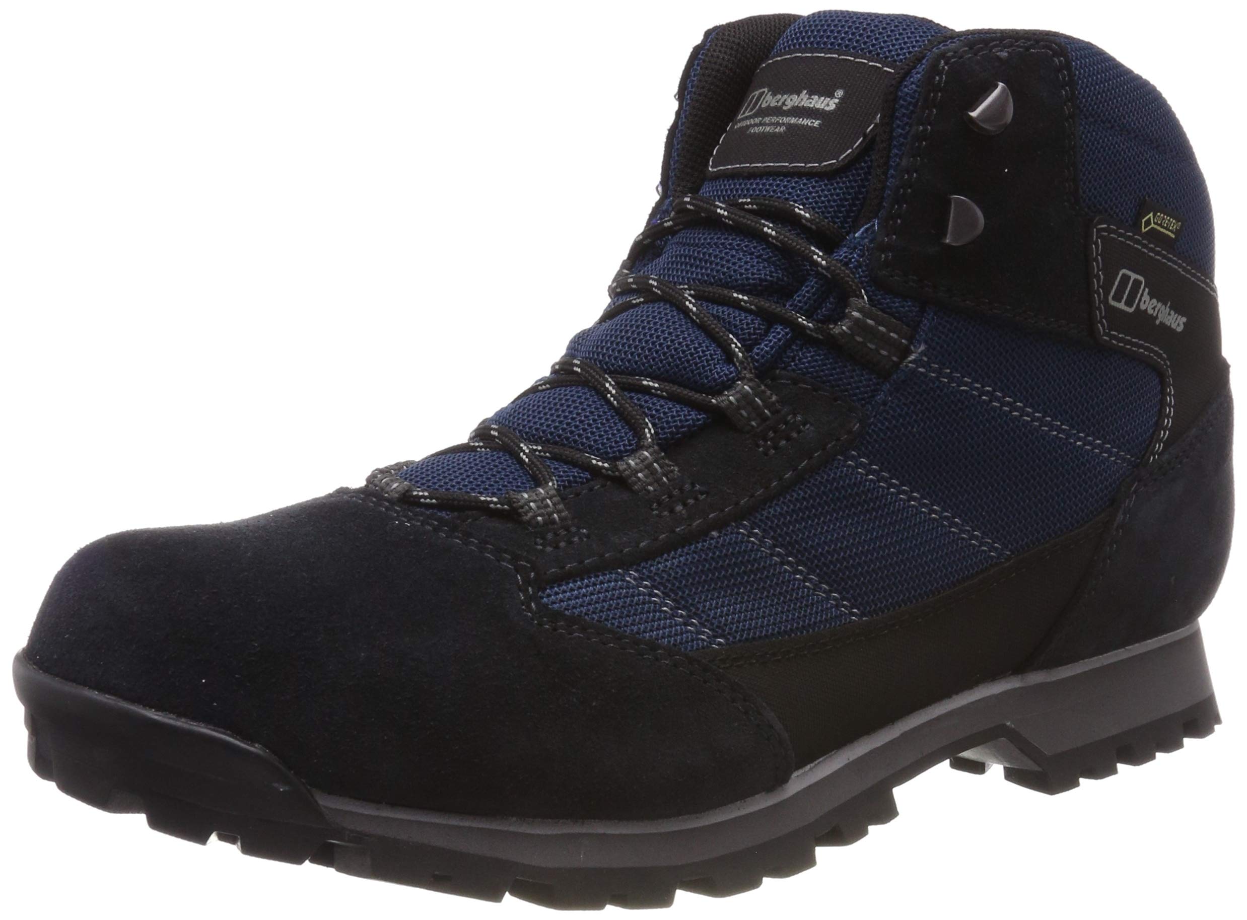 Berghaus Men's Hillwalker Trek Gore-tex Walking Boots, Dark Blue Grey, 8