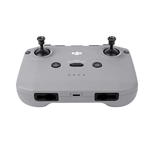 Kimyoaee 1 Pair Remote Controller Stick CNC Aluminum Transmitter Joystick Thumb Rocker Metal Protector for DJI Mavic Air 2 Drone - Black