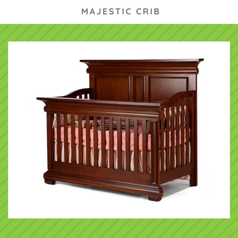 Toddler Bed Safety Guard Rail for Munire & Echelon Convertible Cribs (Cherry)