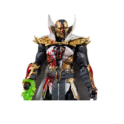 McFarlane Toys Mortal Kombat Malefik Spawn Bloody Disciple 7" Action Figure with Accessories