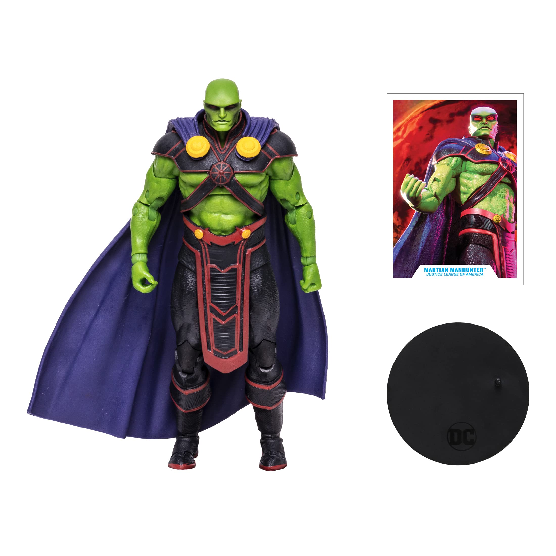 McFarlane Toys - DC Multiverse Martian Manhunter 7" Action Figure with Accessories