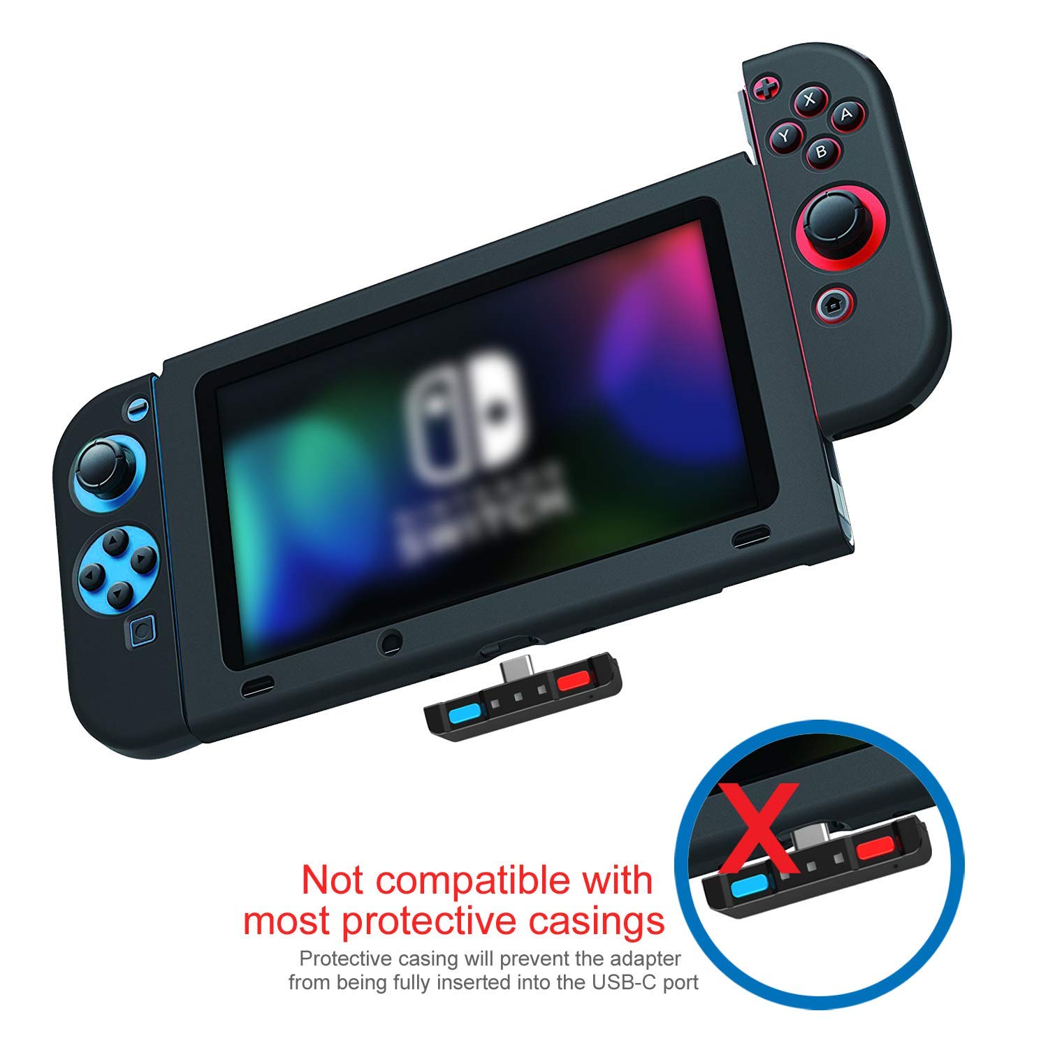 HomeSpot Bluetooth Audio Adapter with USB-C, Built-in mic, for Nintendo Switch, PS4, PS5, PC, Supports Headphones mic, aptX Low Latency, Dual Headphones, in-Game Voice Chat