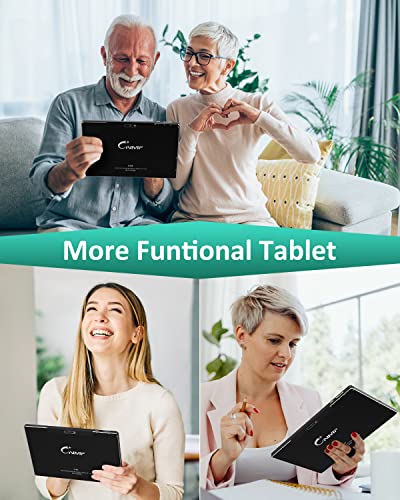 CNMF Tablet 10 Inch, 5Ghz WiFi Tablet + 2.4Ghz WiFi Tablet, Long Battery Life, 2GB ROM, 32GB Storage, 10.1" IPS HD Touch Screen - 2 Pack,