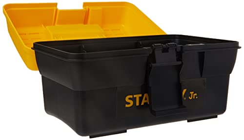 Stanley Jr. - Tool Box and 5 pcs Set of Tools, Tool Set Ages 5+ (TBS001-05-SY), Mixed