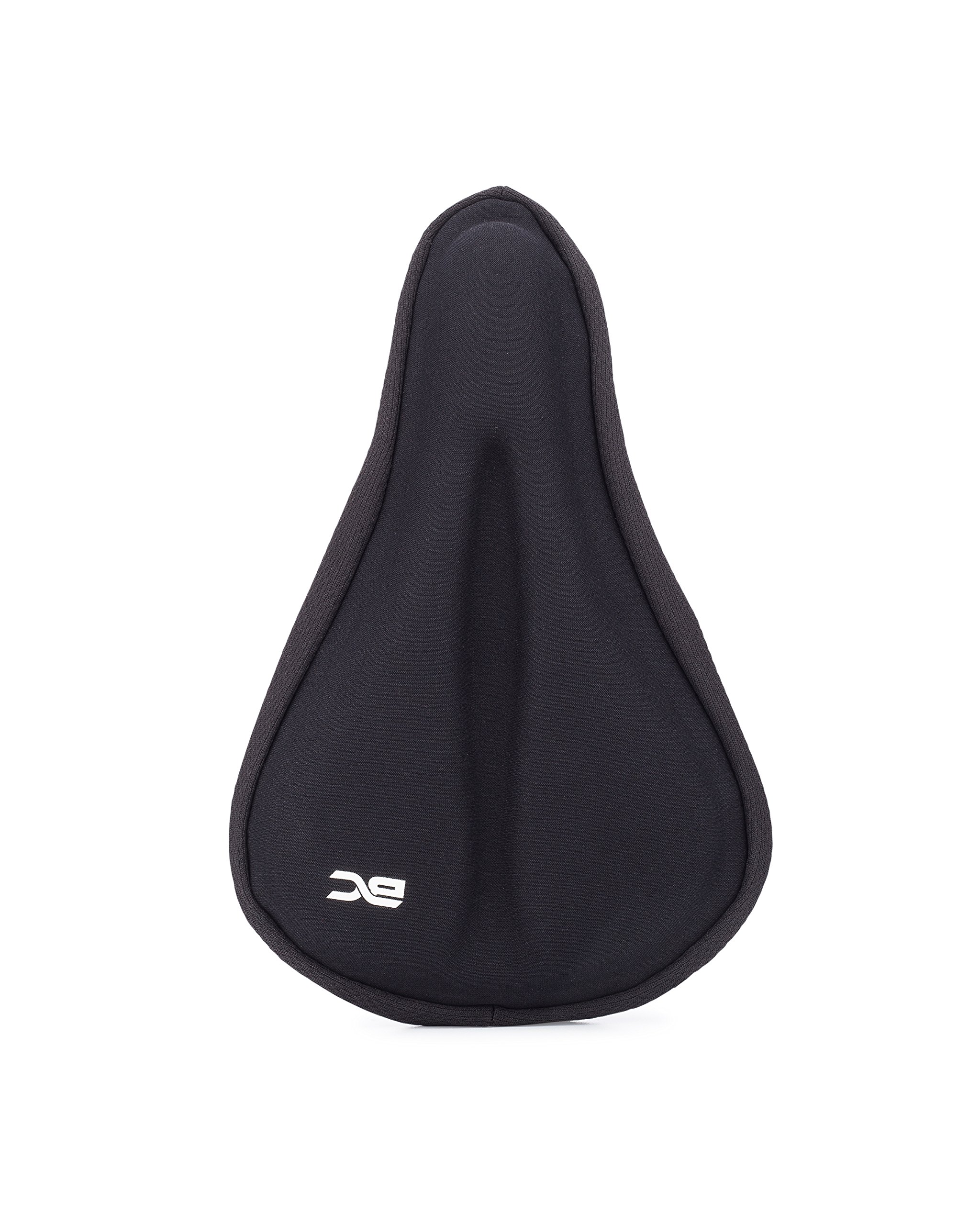 BC Bicycle Company Gel Saddle Cover Comfortable Seat Cover for Mountain, Road and Hybrid, Bikes – Large