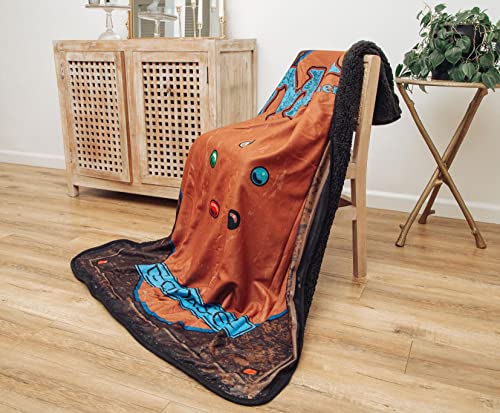 Magic: The Gathering Fleece Throw Blanket | Plush Soft Polyester Cover For Sofa and Bed, Cozy Home Decor, Luxury Room Essential | Tabletop Gamer Gifts For Adults, Teens | 45 x 64 Inches
