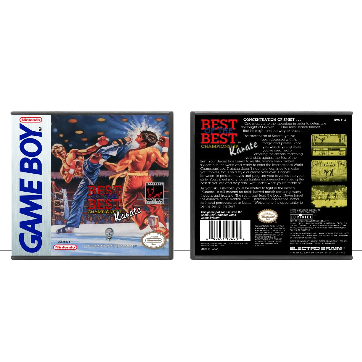 Best of the Best: Championship Karate | (GB) Game Boy - Game Case Only - No Game