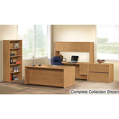 Supernon HON 105532CC 10500 Series Laminate Bookcase, Two-Shelf, 36w x 13-1/8d x 29-5/8h, Harvest