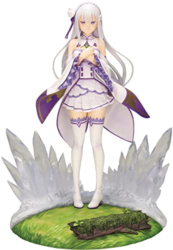 Kotobukiya Re:Zero – Starting Life in Another World: Emilia (Memory’s Journey) PVC Statue, Multicolor