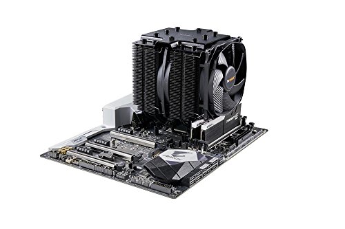 be quiet! Dark Rock Pro 4 250W TDP CPU Cooler | Includes Two Silent Wings PWM Fans | Intel 1700 1200 2066 1150 1151 1155 2011 Square ILM | AMD4 AMD5 | Black | BK022