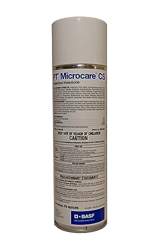 BASF 31460-c1 PT Microcare CS 14oz case Pressurized Insecticide, White