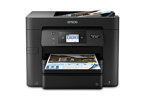 Epson WorkForce Pro WF-4734 All-in-One Printer:4-in-1 with Wi-Fi: Print/Copy/Scan/Fax