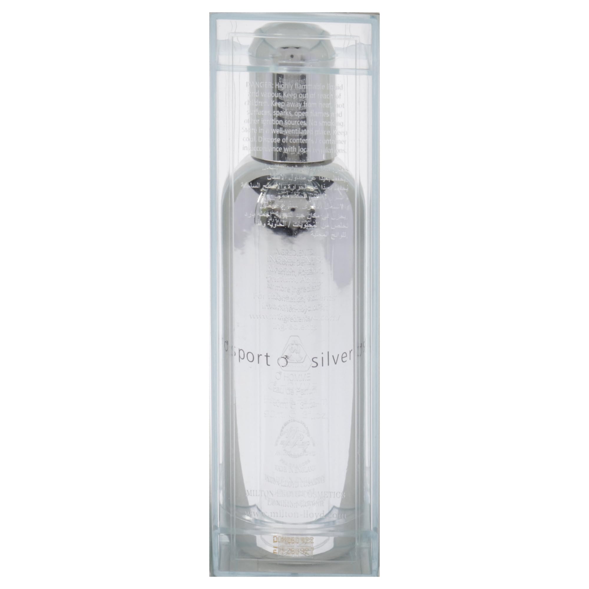 Milton-Lloyd Colour Me Silver Sport - Cologne for Men - Woody Fragrances - Mens Cologne - Long Lasting Perfume for Men - Woody Cologne - 3 oz