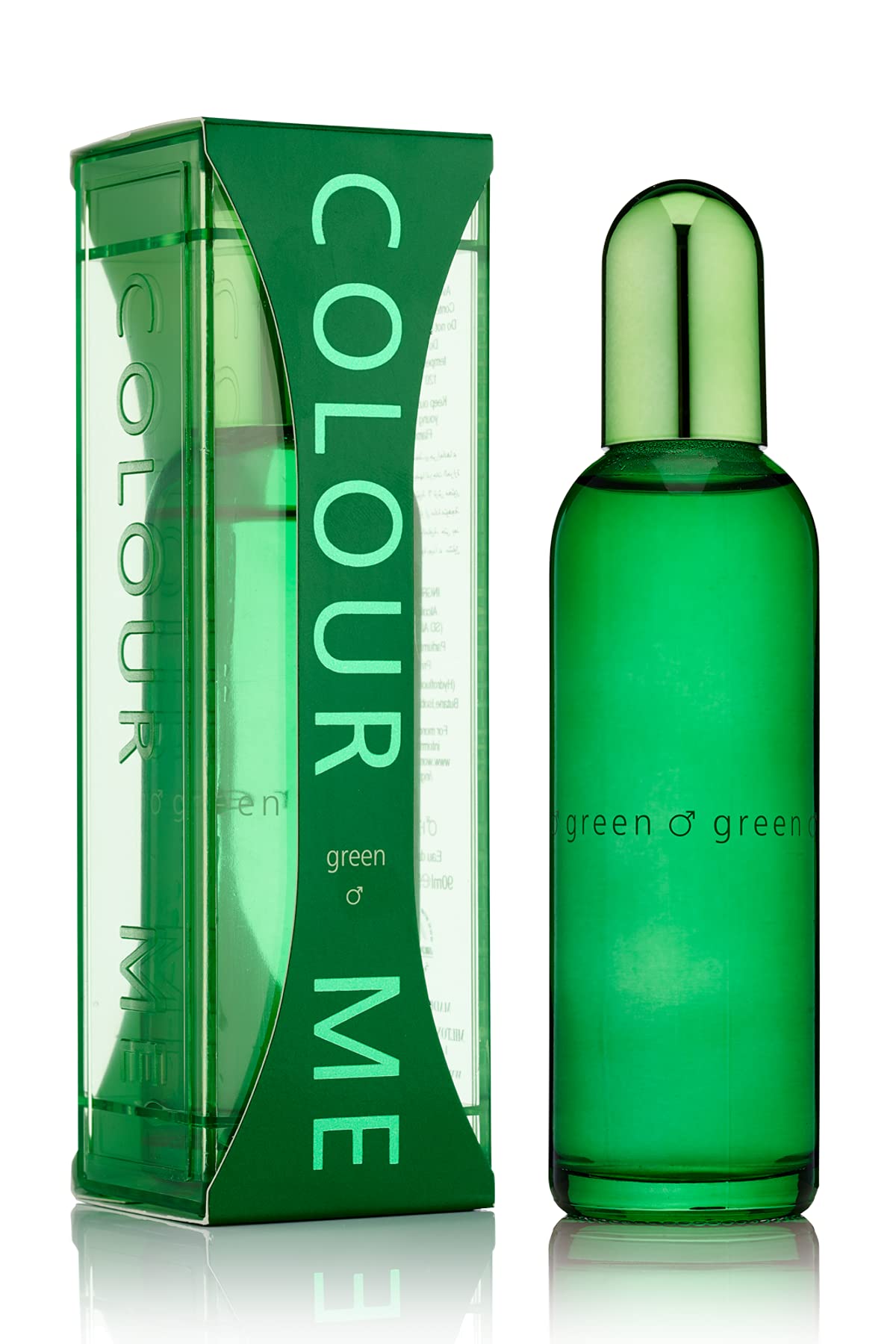 Milton-Lloyd Colour Me Green - Cologne for Men - Oriental Perfume for Men - Woody, Amber Fragrances - Mens Cologne - Long Lasting Perfume - 3 oz