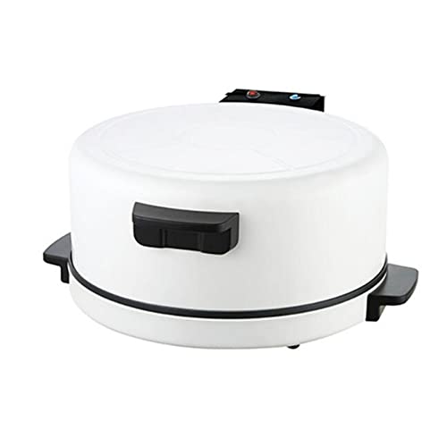 EKLART Electric Nonstick Pizza Maker,Pizza Oven 12-inch / 30cm, Double-Sided Nonstick Heating Plate, Perfect for Pizzas/Pancake/Nachos/Fajitas/Omelettes,White
