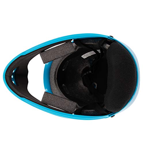 Bell Childrenās Blue Full Face Bike Helmet Safety Padded Chin Guard Kids Bicycle (7065295)