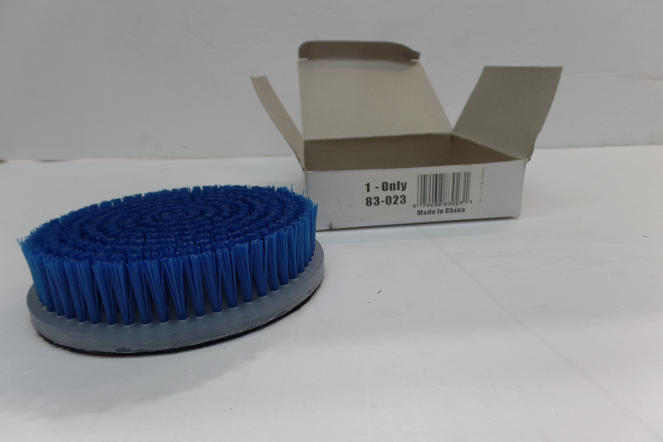 S.M. Arnold Loop Back Rotary Brush Velcro Stick 5 inch Diameter .875 inch Bristle Length