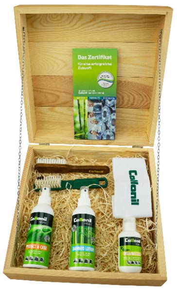 Leather & Suede Lotion Cleans & Prevents Dryness for Shoes, Handbags. Collonil German Organic Bamboo Lotion.
