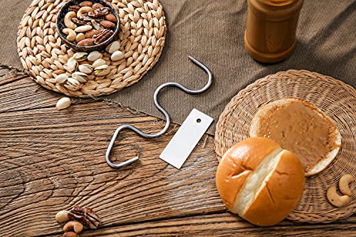 Lervont Natural Peanut Butter Stirrer Fits 12-30 oz Jars | Stainless Steel | for Mixing Various Butter & Jam