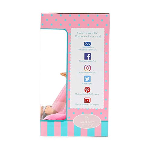 Madame Alexander 12 Sweet Baby Nursery Little Love Princess (Includes Blanket and Bottle)