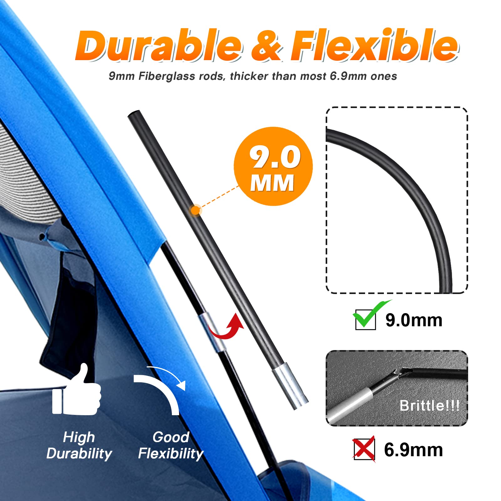 Beach Tent Sun Shade Shelter: 3-4 Person Large Anti-UV Windproof Portable Lightweight Tent Canopy Cabana with Extendable Floor Outdoor