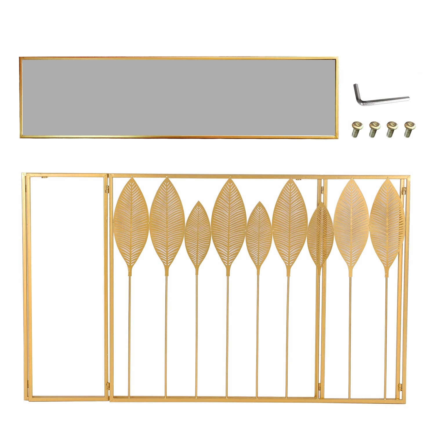 Joveco Console Table Set of 2- Gold Thin Sofa Table- Metal Slim Console Tables Behind The Sofa Couch- Modern Narrow Accent Sofa Tables for Entryway Living Room Hallway and Bedroom