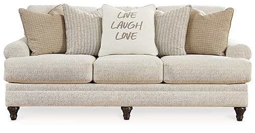 Signature Design by Ashley Valerani Classic Sofa for Living Room, Beige