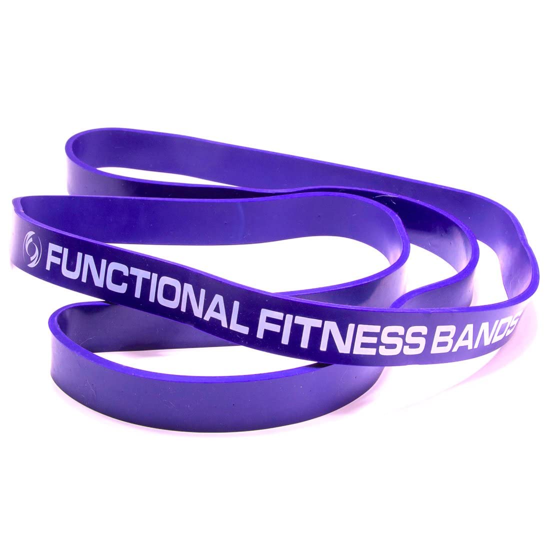 Functional Fitness Pull Up Assist Resistance Bands | Heavy Duty Exercise Bands for Powerlifting, Mobility, and Stretching | Travel Friendly Resistance Bands for Workout (Purple, Pink)