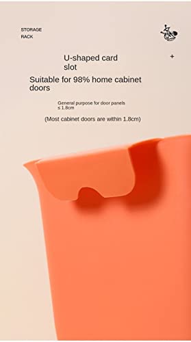 Kitchen Trash can Household Kitchen Waste countertop Cabinet Door Hanging Trash can Bathroom Dormitory Classification Debris Bucket