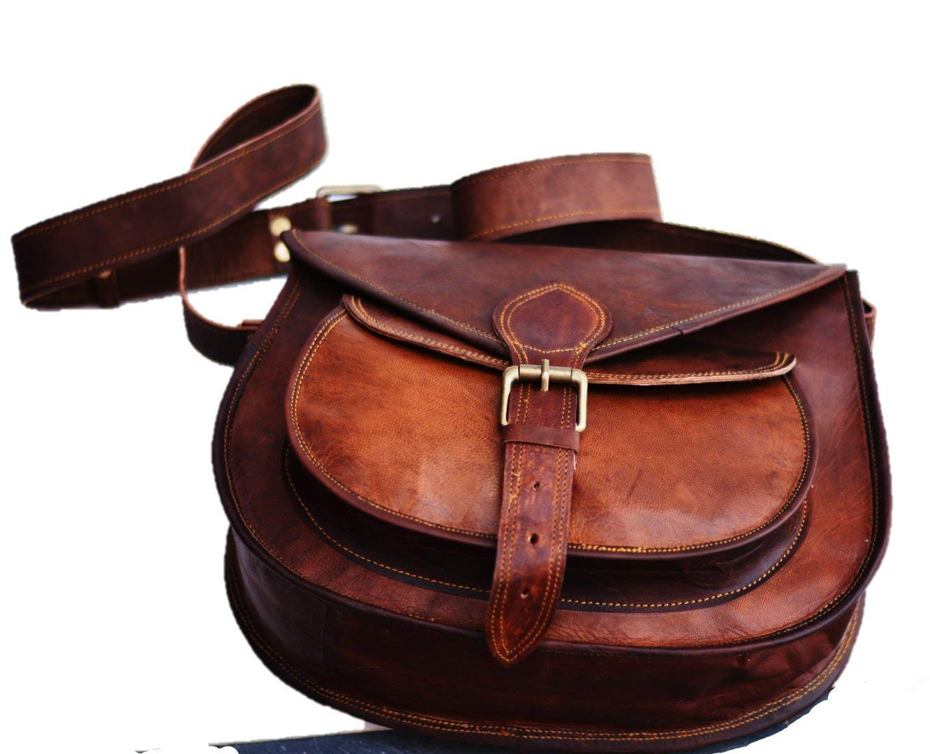 Hippe Style Leather Purse Designer Crossbody Shoulder Bag Travel Satchel Women Handbag Ipad Bag