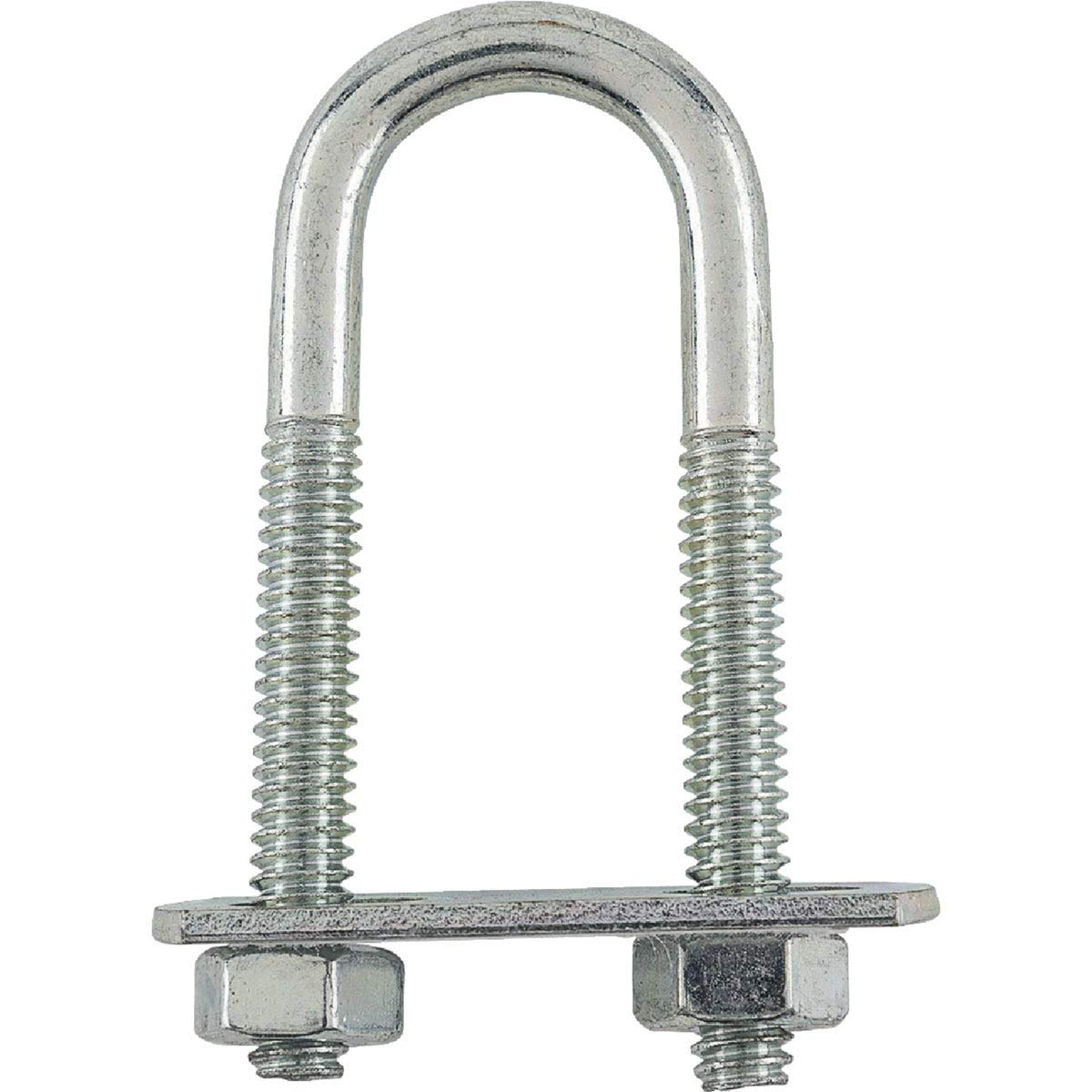 Stanley Hardware 222075 1/4" X 3/4" X 2-1/2" Zinc U-Bolts