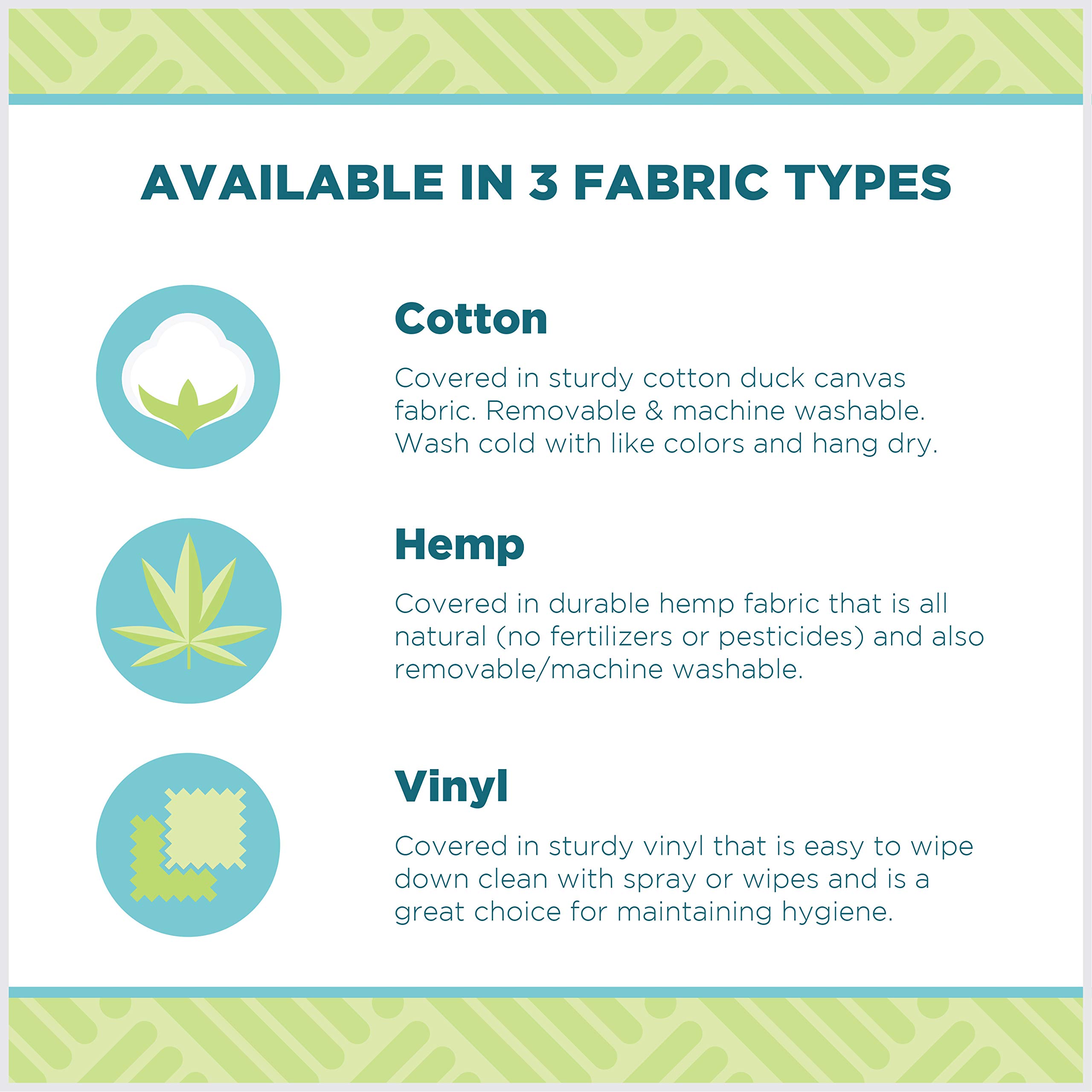 Bean Products Yoga Bolster - Handcrafted In The USA With Eco Friendly Materials - Studio Grade Support Cushion That Elevates Your Practice & Lasts Longer - Rectangle, Cotton Navy