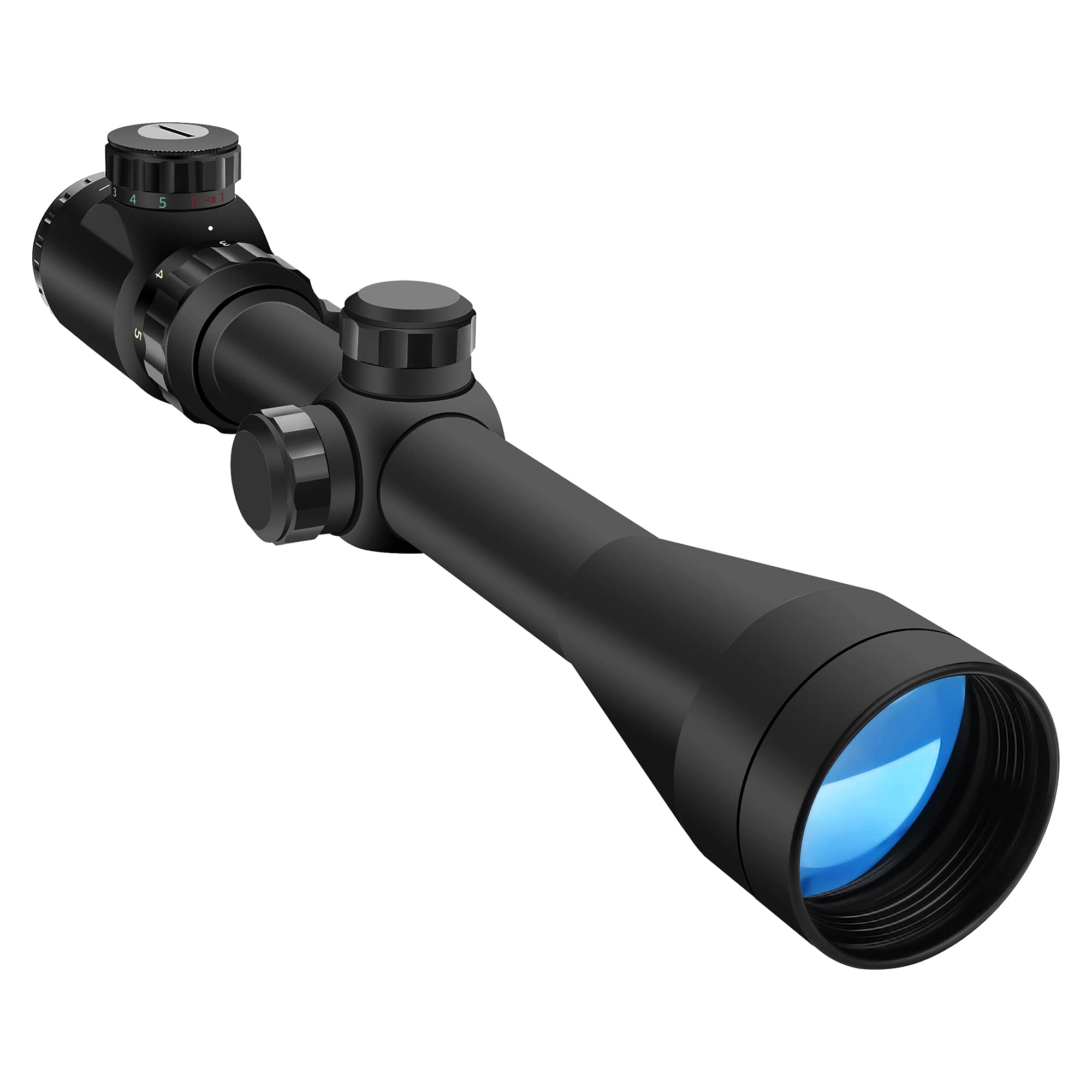 BESTSIGHT 6-24x50 Rifle Scope for Hunting Tactical 6-24X50 AOE Riflescope for Shooting with Red&Green Illuminated