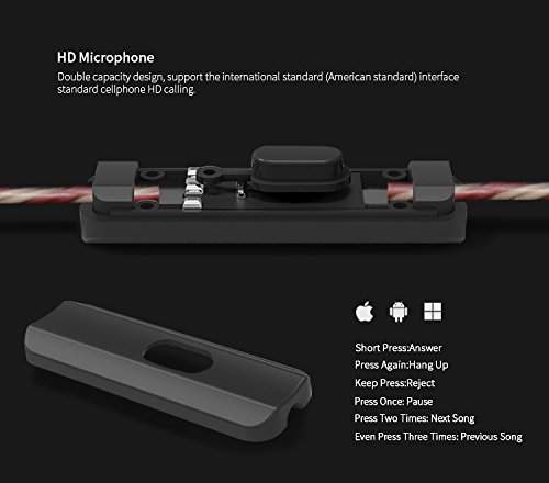 KZ Headphone HiFi Earbuds KZ ZSR Earphone with 2 Balanced Armature and 1 Dynamic Driver, Wired in Ear Earphone IEM with 0.75mm 2 Pin Removable Cable (White with Mic)…