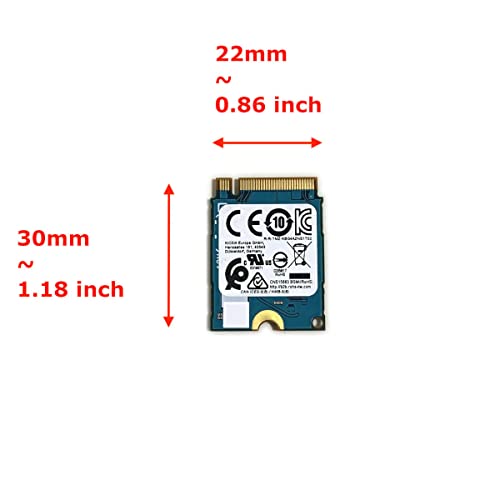 Kioxia SSD 1TB BG4 M.2 2230 30mm KBG40ZNS1T02 NVMe PCIe Gen3 x4 Solid State Drive for Dell HP Lenovo Laptop Desktop Ultrabook IoT