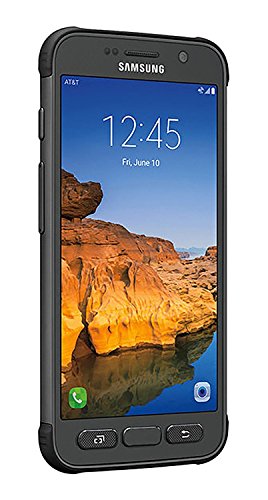 SAMSUNG Galaxy S7 Active G891A 32GB Unlocked GSM Shatter,Dust and Water Resistant Smartphone w/ 12MP Camera - Titanium Gray