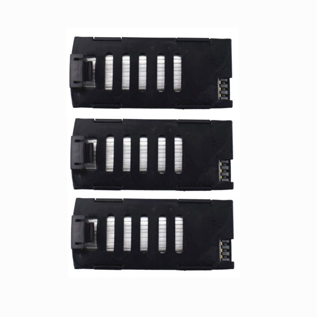 sea jump 4PCS 3.7V 500mAh Lithium Battery with 4in1 Charger for LF606 JD-16 D2 SG800 S606 M9 M11 X300C Folding Quadcopter Accessories Remote Control Drone Battery