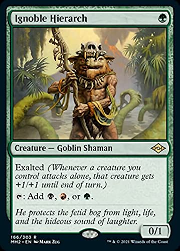 Magic: the Gathering - Ignoble Hierarch (166) - Modern Horizons 2