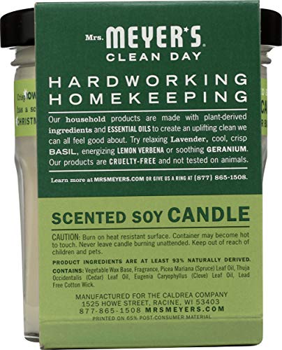 Mrs. Meyers Clean Day Candle - Iowa Pine, 4.90-Ounce (Pack of 2)